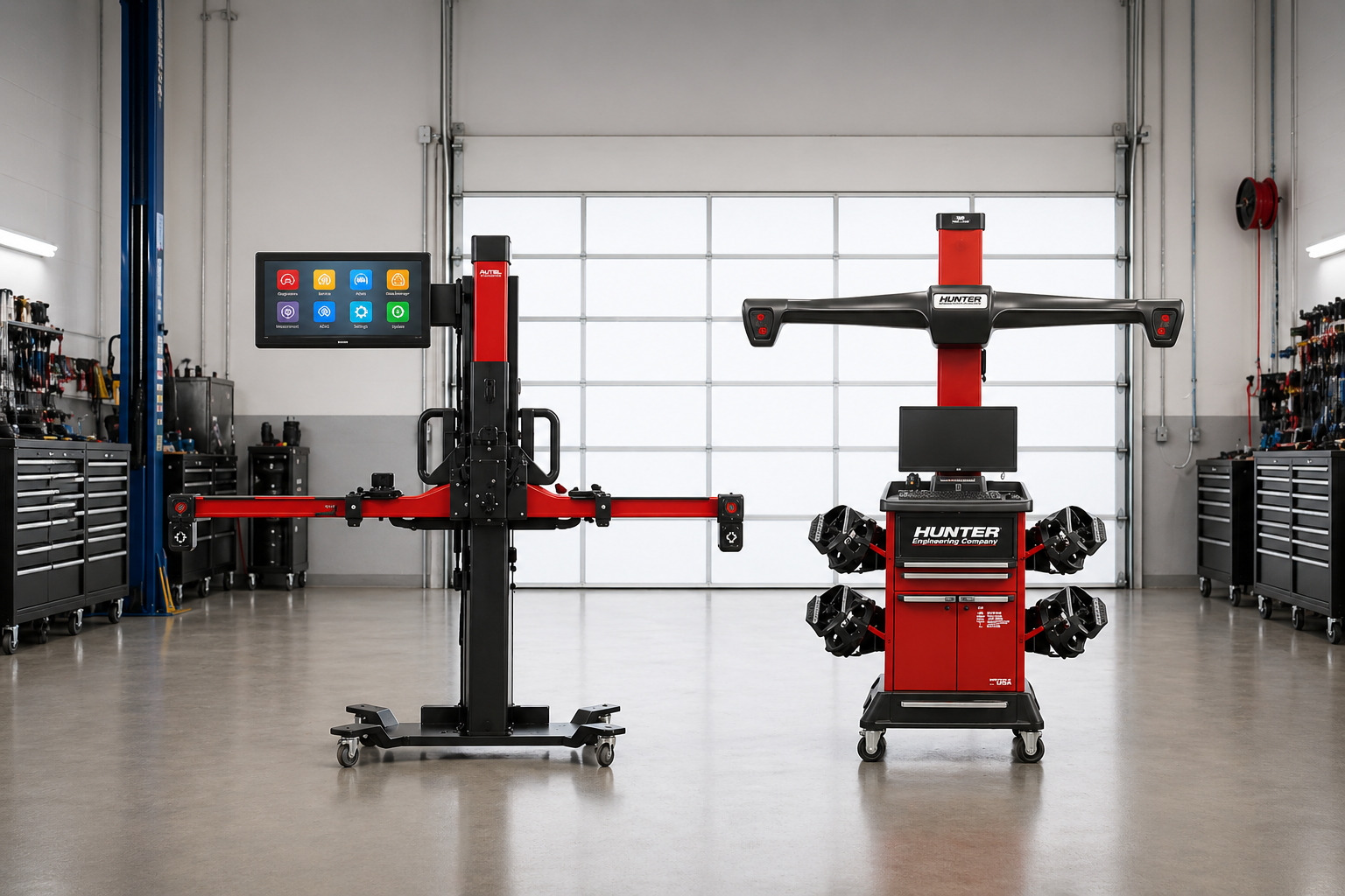 Hunter or Autel? How to Choose the Right ADAS Calibration System
